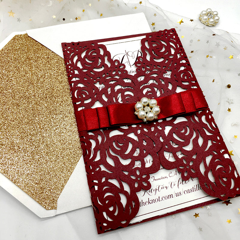 Crystal Wedding Invitations
